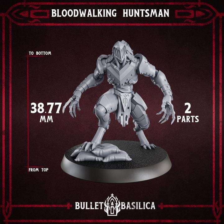 Trench Heretic Death Commando(Proxy) Bulletbassilica - Heretic Legion ...